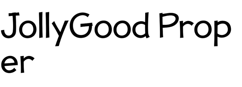 JollyGood Proper in use - Fonts In Use