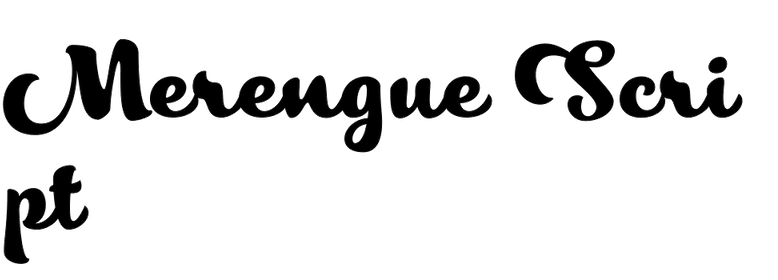 Merengue Script in use - Fonts In Use