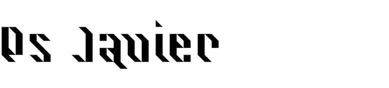 Ps Javier in use - Fonts In Use