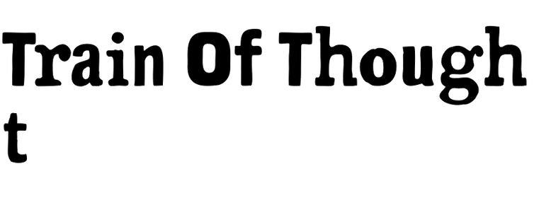 Train Of Thought in use - Fonts In Use