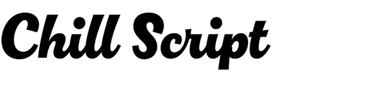 Chill Script in use - Fonts In Use