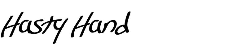 Hasty Hand in use - Fonts In Use