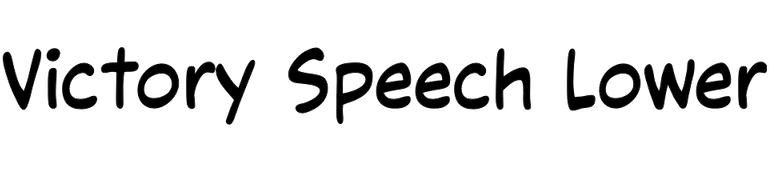 Victory Speech Lower in use - Fonts In Use