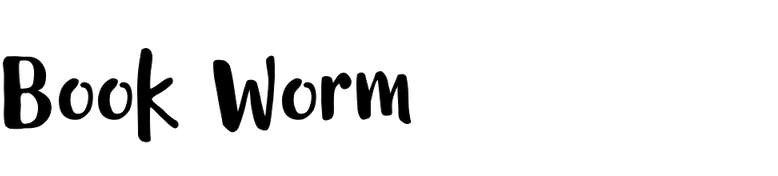 Book Worm in use - Fonts In Use