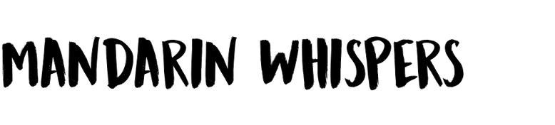 Mandarin Whispers in use - Fonts In Use