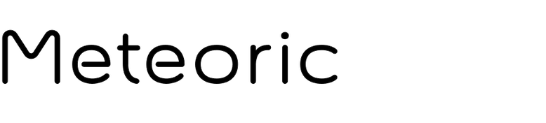 Meteoric in use - Fonts In Use