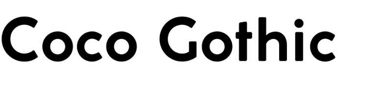 Coco Gothic in use - Fonts In Use