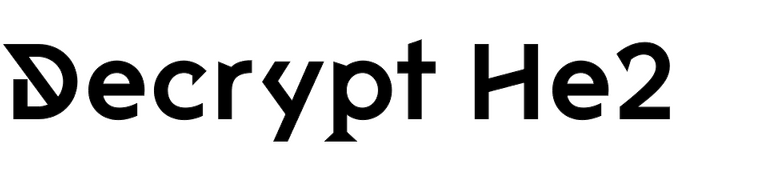 Decrypt He2 in use - Fonts In Use