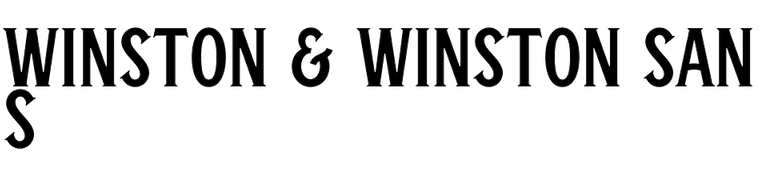 Winston & Winston Sans in use - Fonts In Use