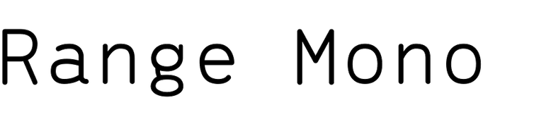 Range Mono in use - Fonts In Use