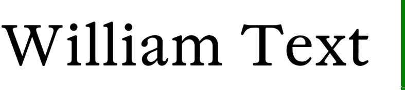 William Text in use - Fonts In Use