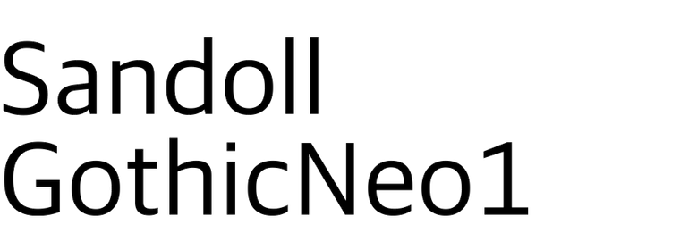 Sandoll GothicNeo1 in use - Fonts In Use