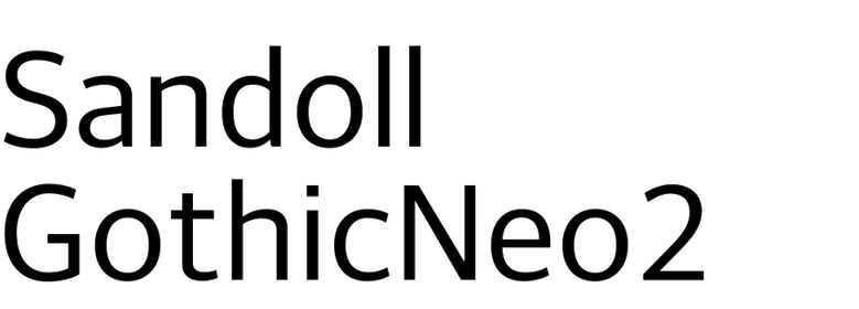 Sandoll GothicNeo2 in use - Fonts In Use