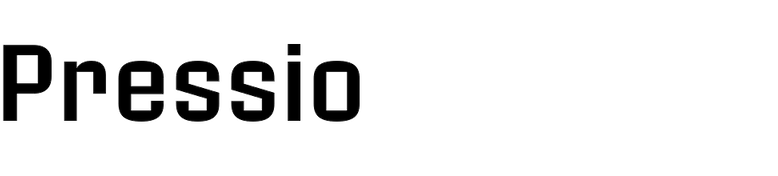 Pressio in use - Fonts In Use