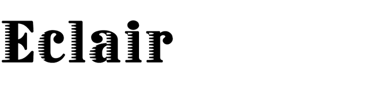 Éclair in use - Fonts In Use