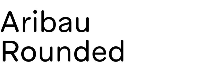 Aribau Rounded in use - Fonts In Use