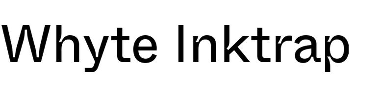 Whyte Inktrap in use - Fonts In Use