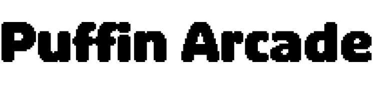 Puffin Arcade in use - Fonts In Use