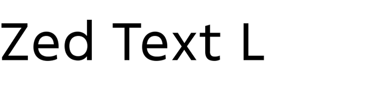 Zed Text L in use - Fonts In Use