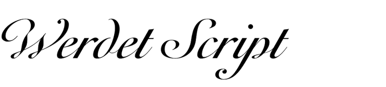 Werdet Script in use - Fonts In Use