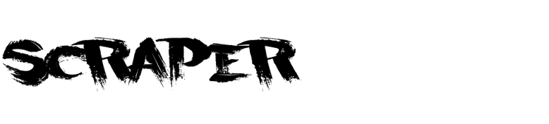 Scraper (Graffiti Fonts) in use - Fonts In Use