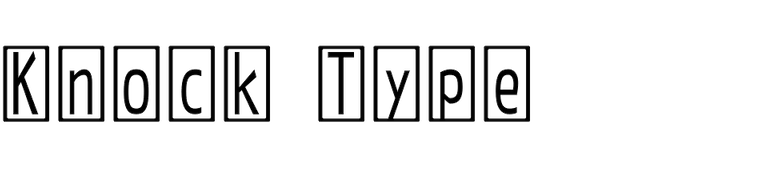 Knock Type in use - Fonts In Use