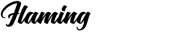 Flaming in use - Fonts In Use