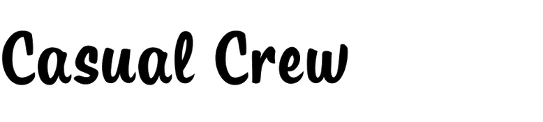 Casual Crew in use - Fonts In Use