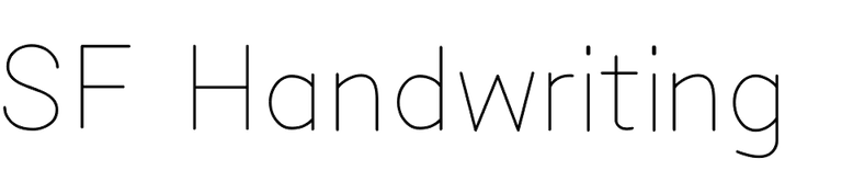 SF Handwriting in use - Fonts In Use