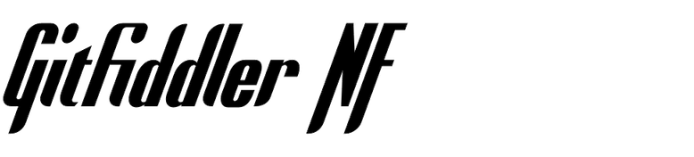 Gitfiddler NF (Nick's Fonts) in use - Fonts In Use