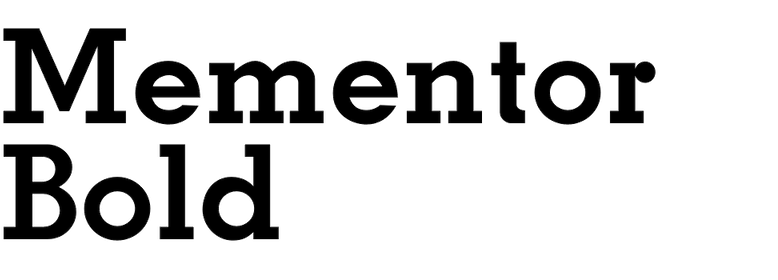Mementor Bold in use - Fonts In Use