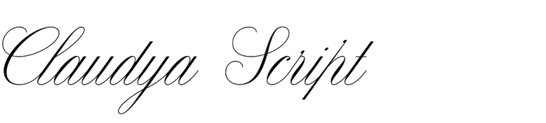 Claudya Script in use - Fonts In Use