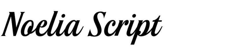 Noelia Script in use - Fonts In Use