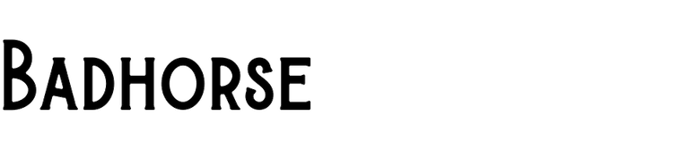 Badhorse in use - Fonts In Use