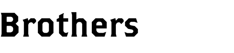 Brothers in use - Fonts In Use