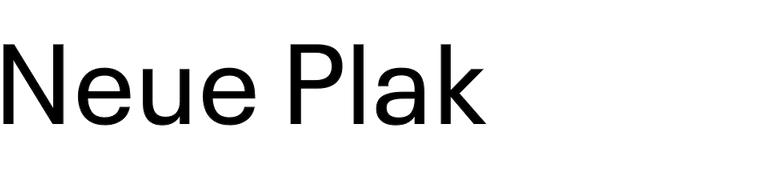 Neue Plak in use - Fonts In Use