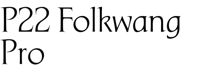 P22 Folkwang Pro in use - Fonts In Use