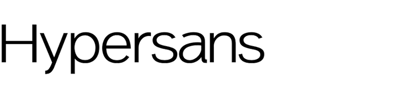 Hypersans in use - Fonts In Use