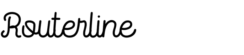 Routerline in use - Fonts In Use