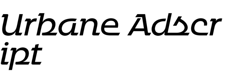 Urbane Adscript in use - Fonts In Use