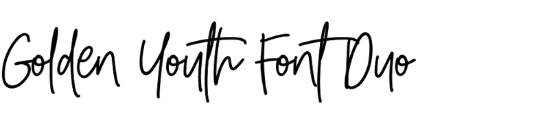 Golden Youth Font Duo in use - Fonts In Use