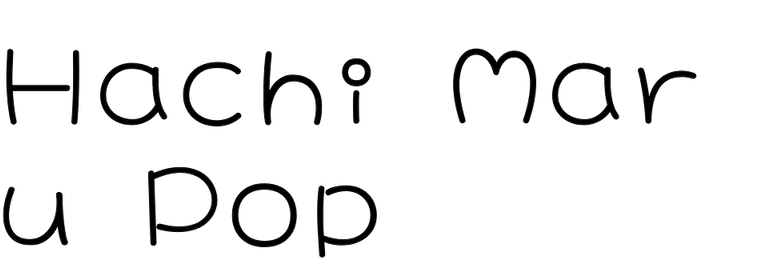 Hachi Maru Pop in use - Fonts In Use