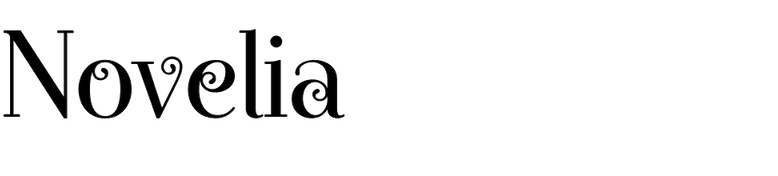 Novelia in use - Fonts In Use