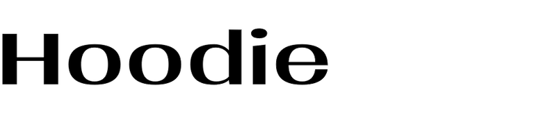 Hoodie in use - Fonts In Use