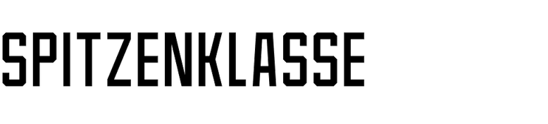 Spitzenklasse in use - Fonts In Use