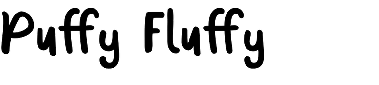 Puffy Fluffy in use - Fonts In Use