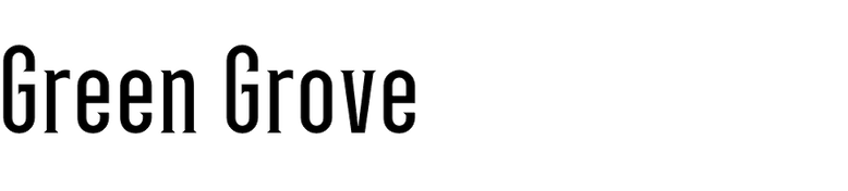 Green Grove in use - Fonts In Use