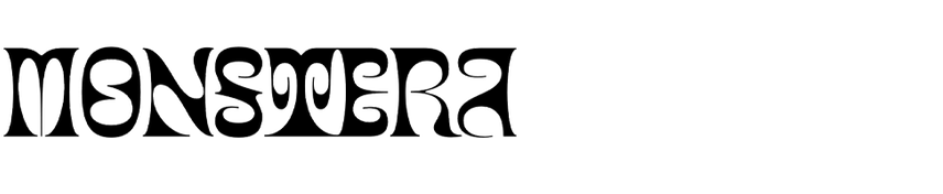 Monstera in use - Fonts In Use