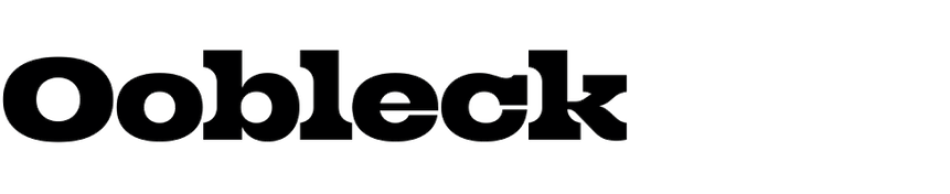 Oobleck in use - Fonts In Use