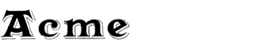 Acme in use - Fonts In Use